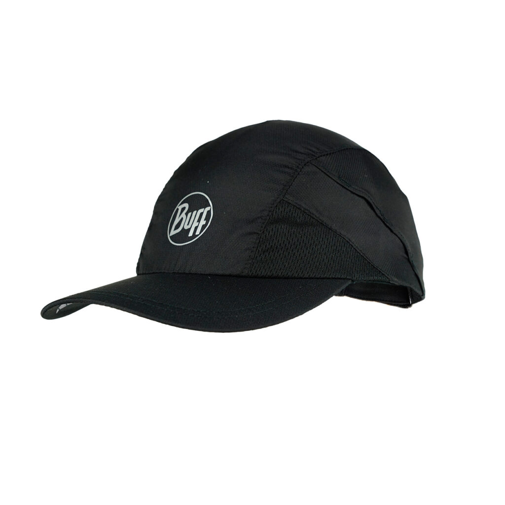 Buff Pro Run Cap R-Solid Black - BUFF und PAC im HEADWEAR-SHOP | online ...